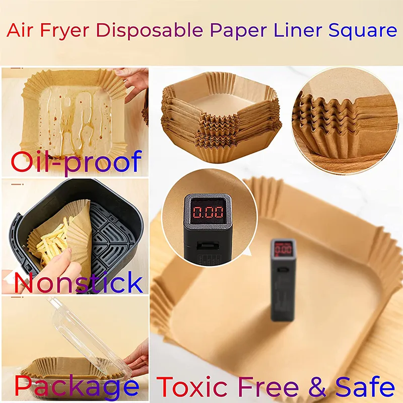 100 Non-Stick Parchment deep fat fryer argos Paper...
