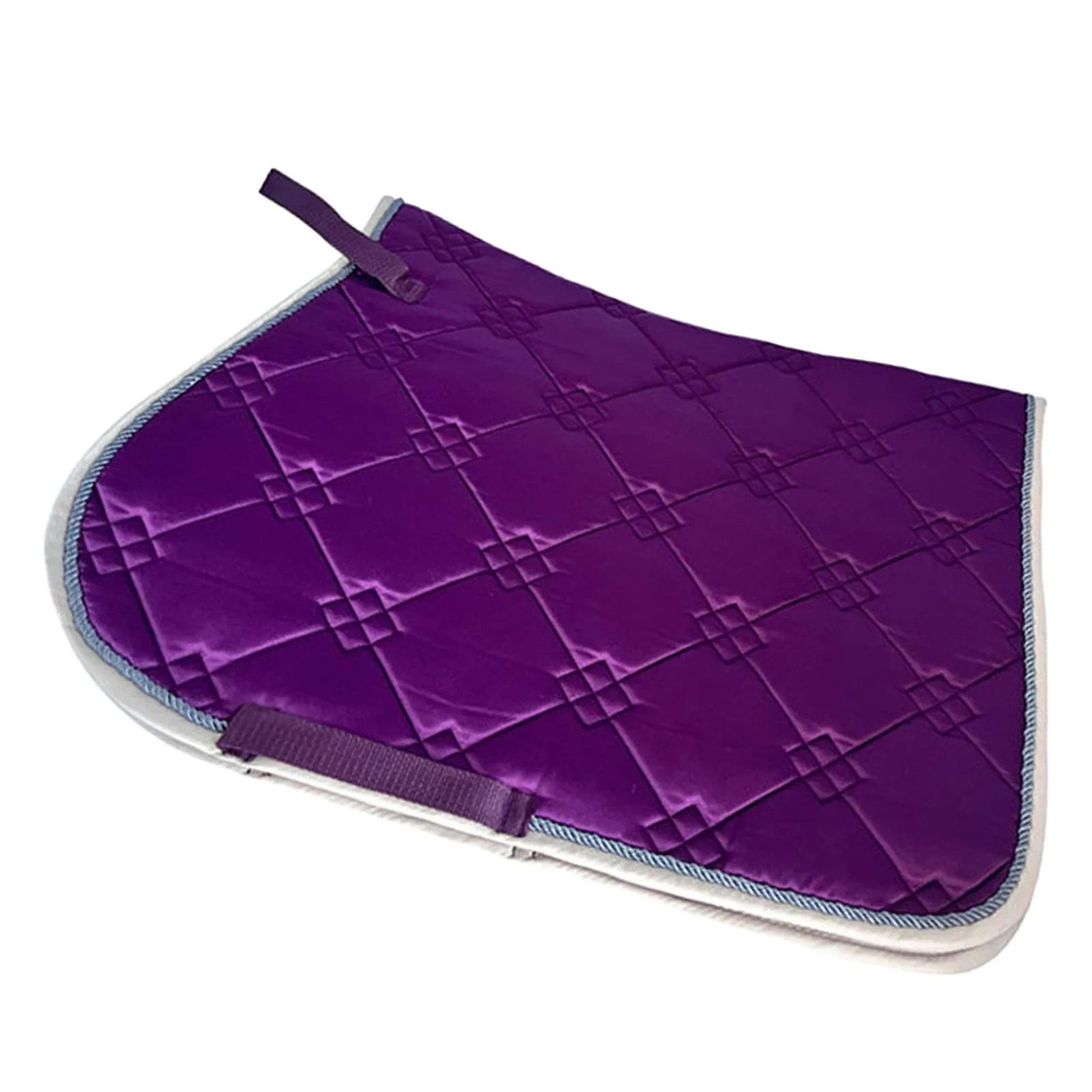 2024Horse Thigh Protect Riding Saddle Pad, Thick Sponge Lining Shock ...