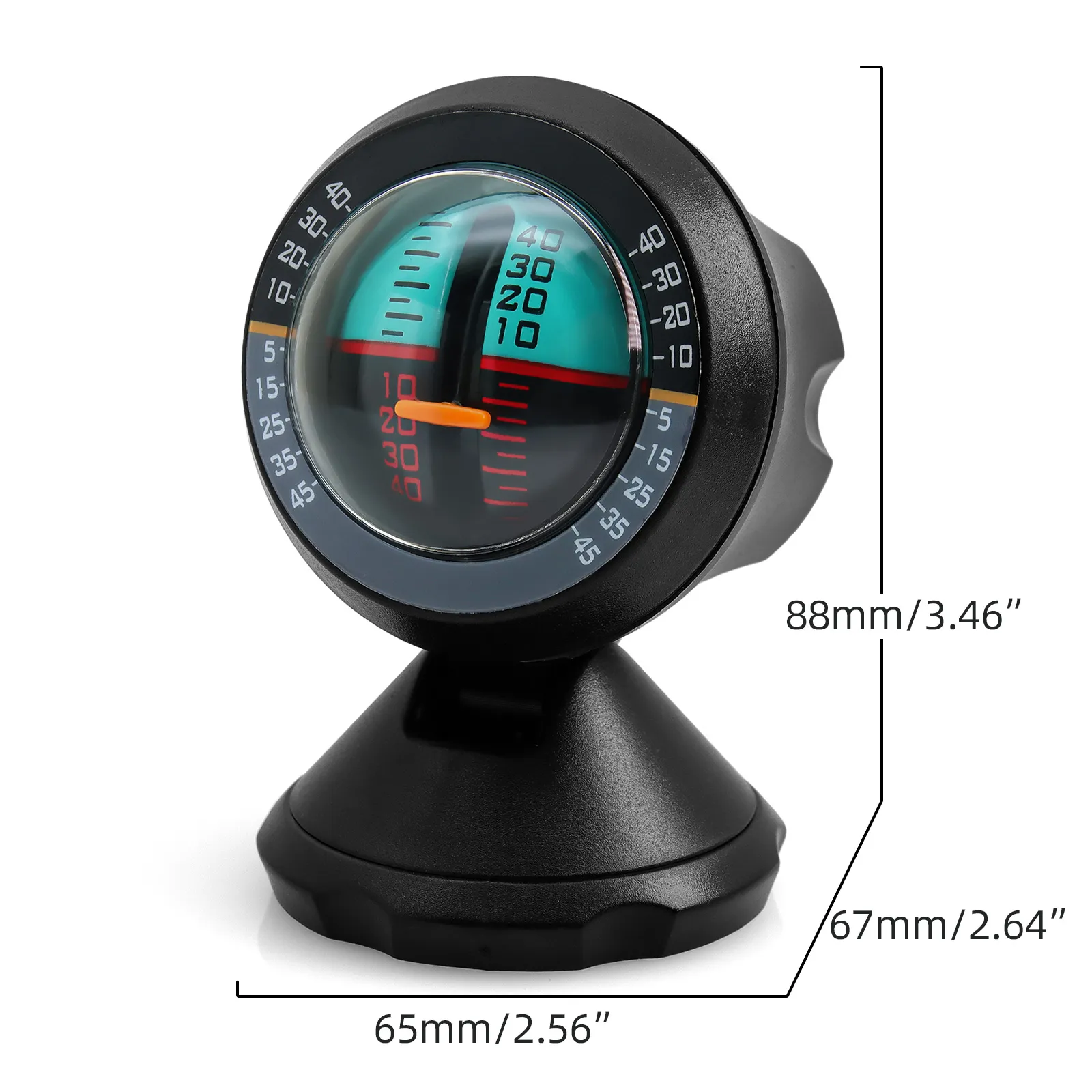 Auto Compass Inclinometer: Off Road Vehicle Slope Meter With Adjustable ...