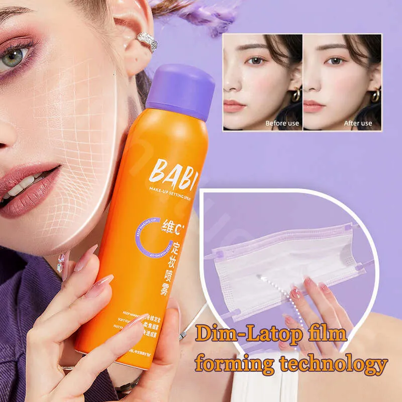 BABI Makeup Setting Spray - Waterproof, Oil Control, Niacinamide, 100ml ...