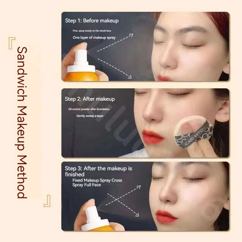 BABI Makeup Setting Spray - Waterproof, Oil Control, Niacinamide, 100ml ...