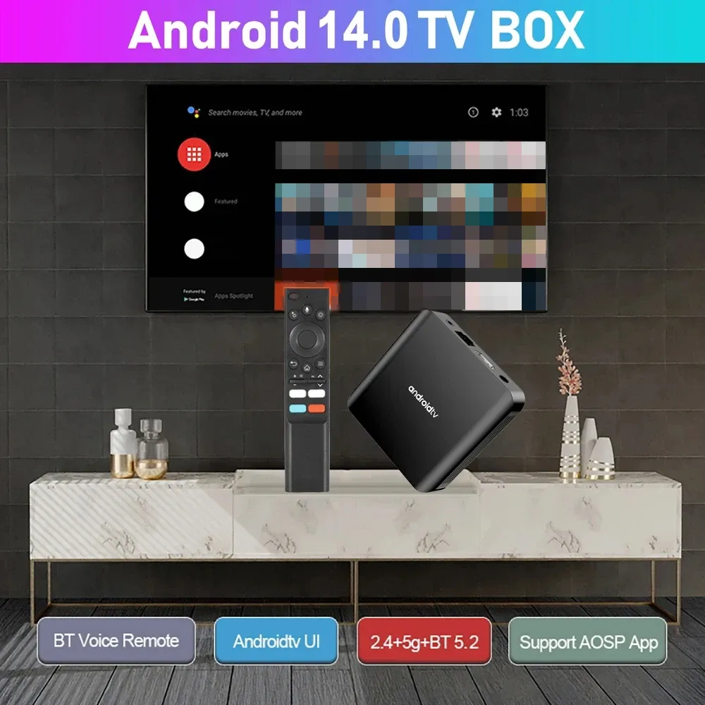 TV Box Android 14 8K TV98 ATV Plus Allwinner H313... From Arthur032 ...