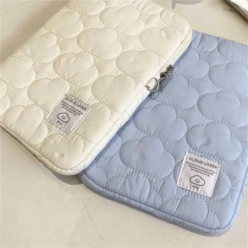 Laptop Bags Ins Cloud Pattern Computer Case 11 13.3 14.2 15.6 Inch Cute ...