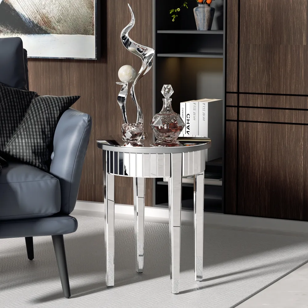 Silver side tables bedroom store