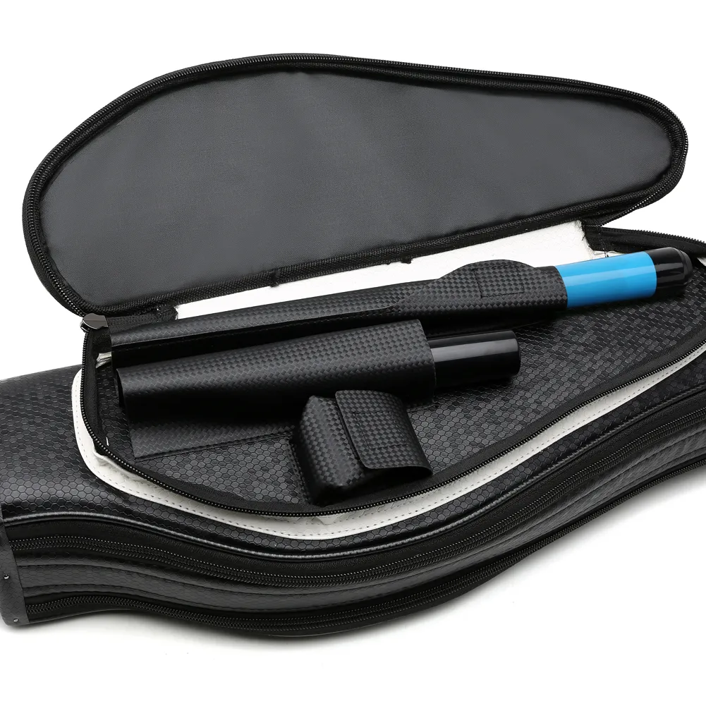 DHgate.com:2024WOLFIGHTER 2B/5S Billiard Cue Case, Durable Black/White ...