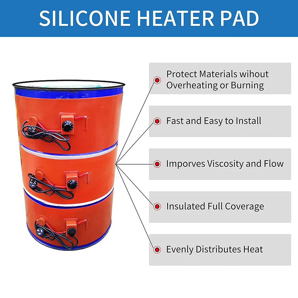 DHgate.com:Silicone Rubber Electric Oil Drum Heating Belt for Metal ...