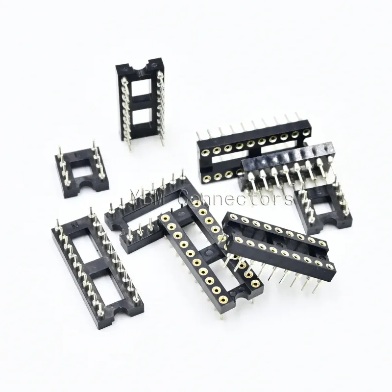 DHgate.com:2 Pin Socket Connector Kit: 10PCS IC Sockets for DIP8, DIP14 ...