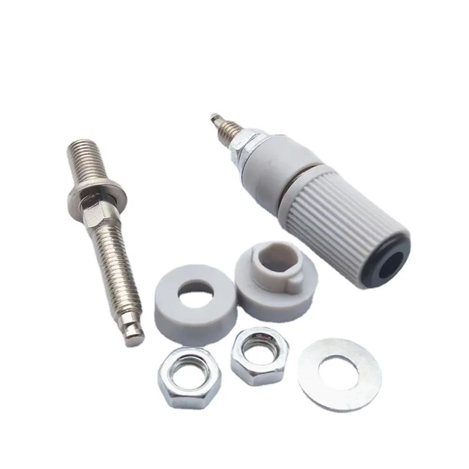 M5 Copper Terminal Banana Socket Wiring Terminal Grounding Post Plug ...