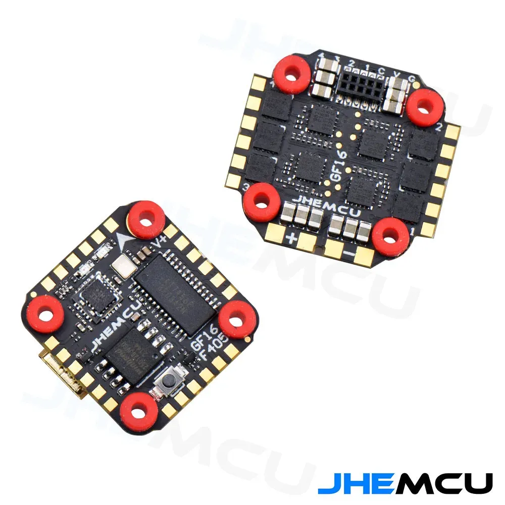 JHEMCU GF16-BMI Stack F405-BMI Flight Controller BMI270 W/OSD AT7456E ...