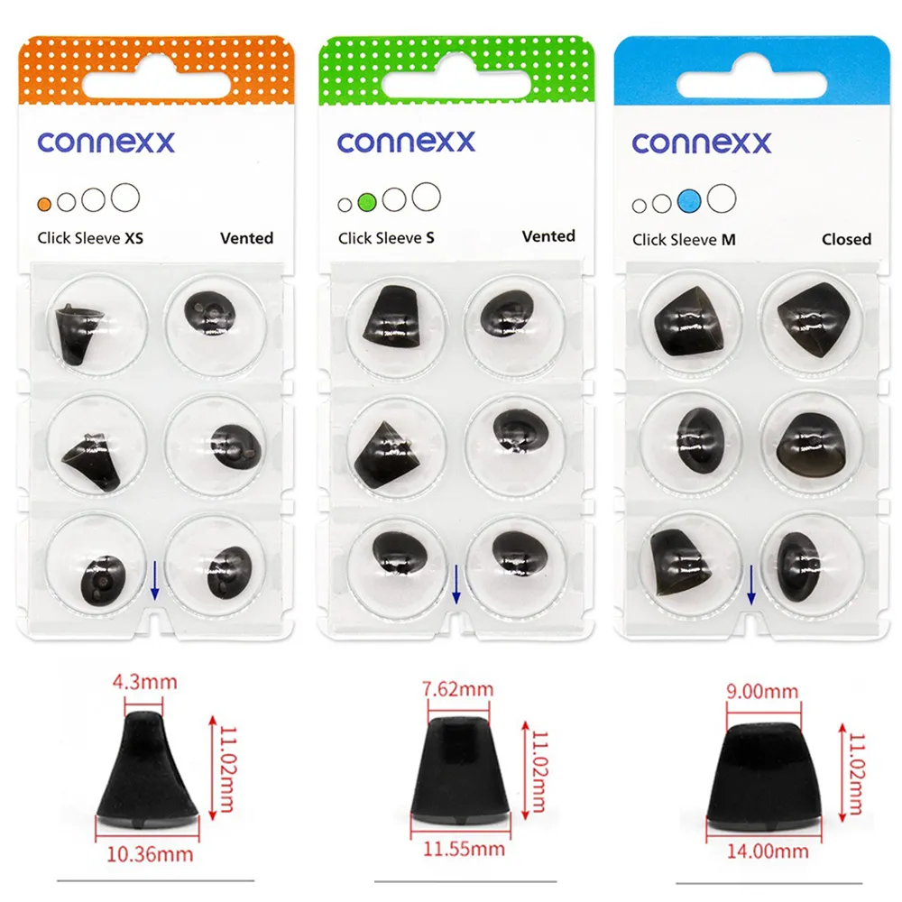 DHgate.com:Signia Connexx Sleeve Click Domes for CIC, ITC & RIC Hearing ...