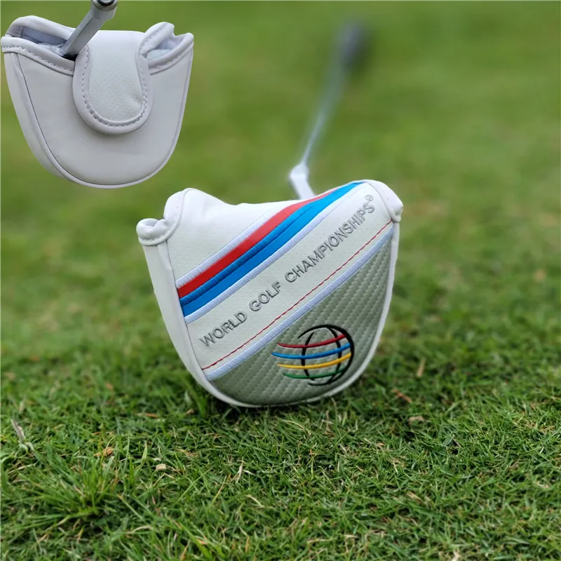 Waterproof PU Leather Golf Club headcover putter mallet Set for Driver ...
