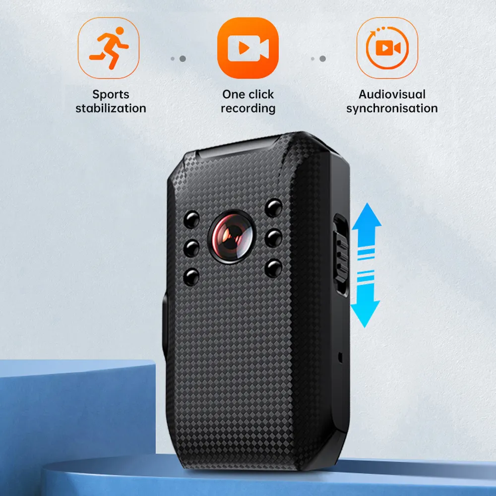1920P Mini Wearable Body Camera with Back Clip | Small Sport DV Micro ...