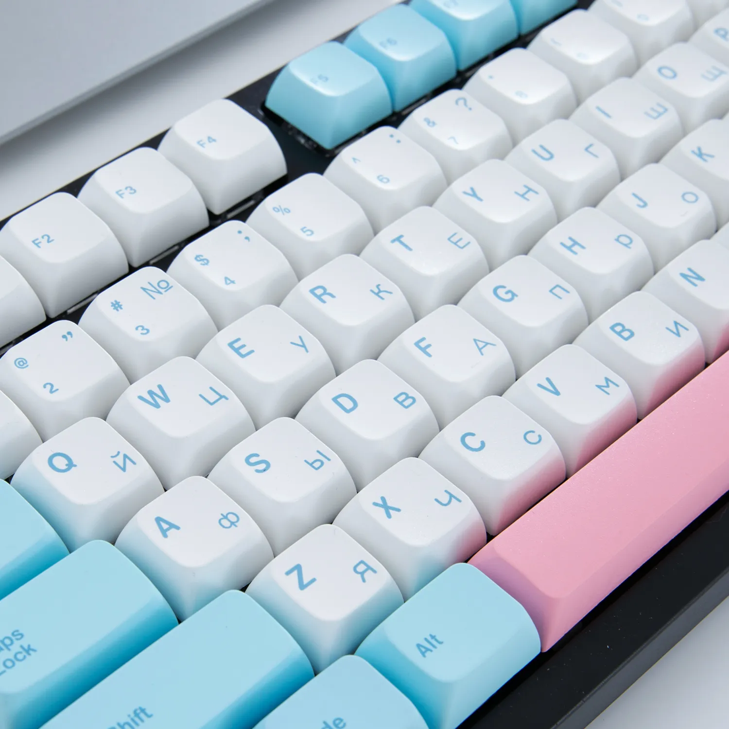 DHgate.com:MAIMOOO XDA PBT DYE-SUB Keycaps: Personalized Milk Cover ...