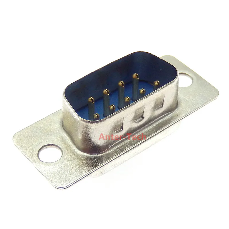 DB9 Solder Type D-Sub RS232 insulation piercing connector for Female and Male PCB Mounts with 9 ...