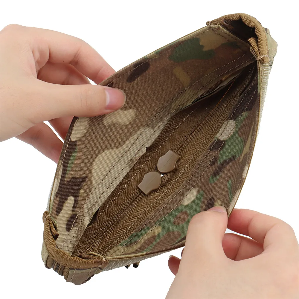 Micro Fight Chassis Pocket Zipper Insert Tactical Chest Rig Double Zip ...