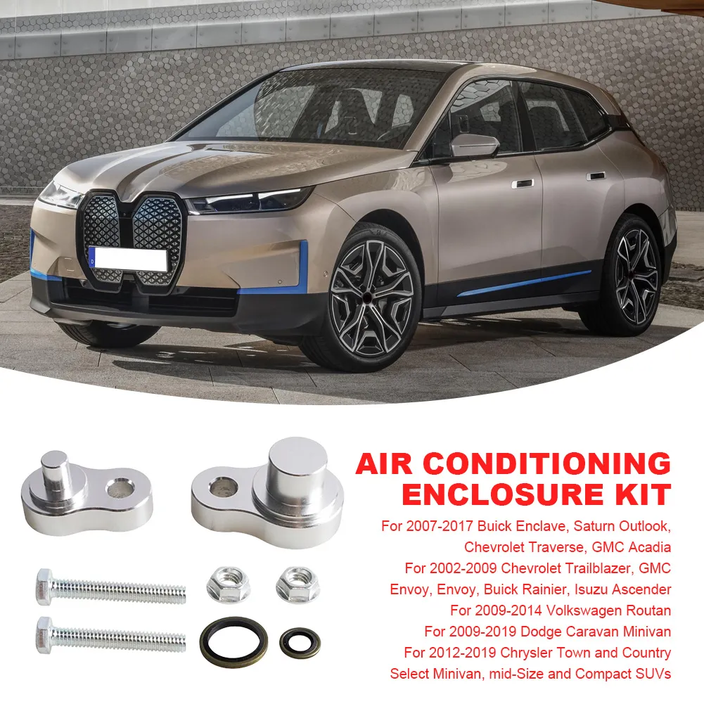 Car A/C Rear Block Off Plugs Kit, Air Conditioner Block Accessories for ...