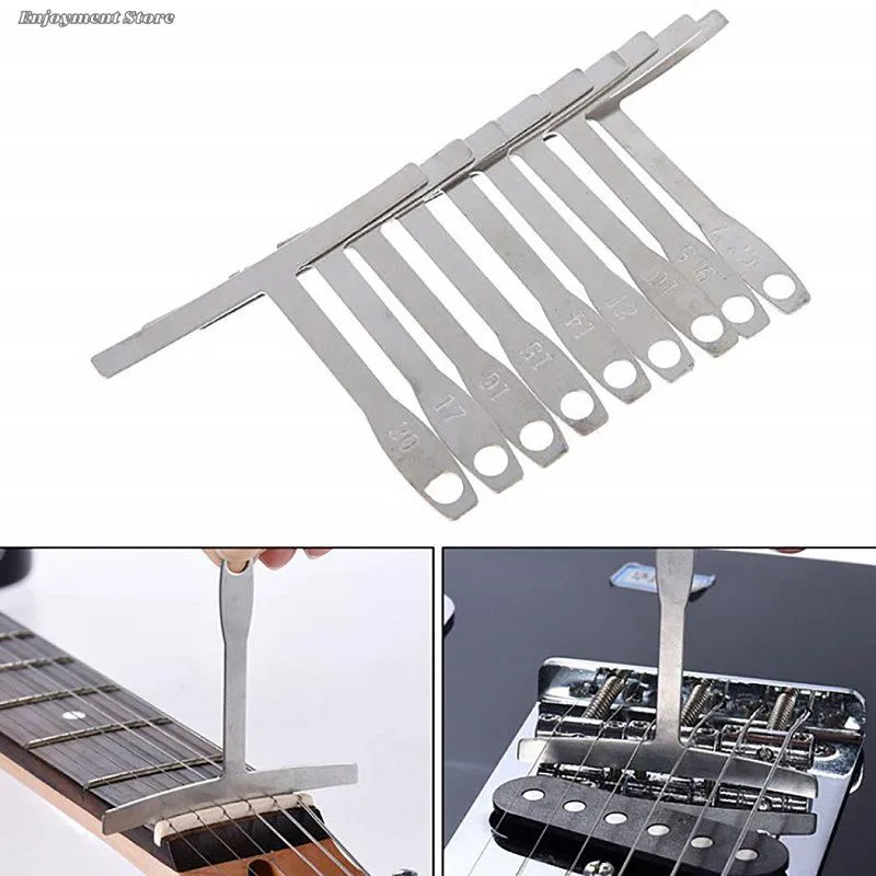 DHgate.com:9pc T-Shape Bass String Action Height Gauge Measure Luthier ...