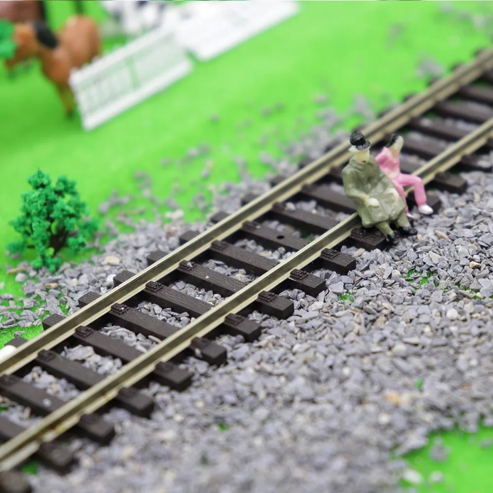 DHgate.com:HO Scale 1:87 Train Track Model Railway Scene Layout DIY ...