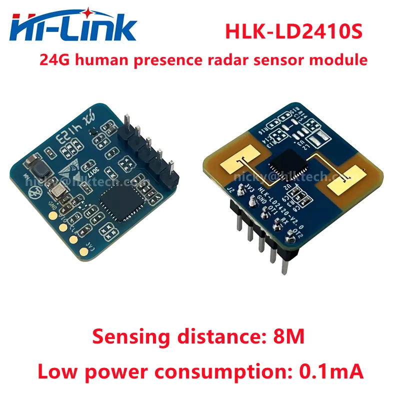 DHgate.com:HLK-LD2410S 3.3V Low Power Human Presence Detection Radar Sensor Module with 8M ...
