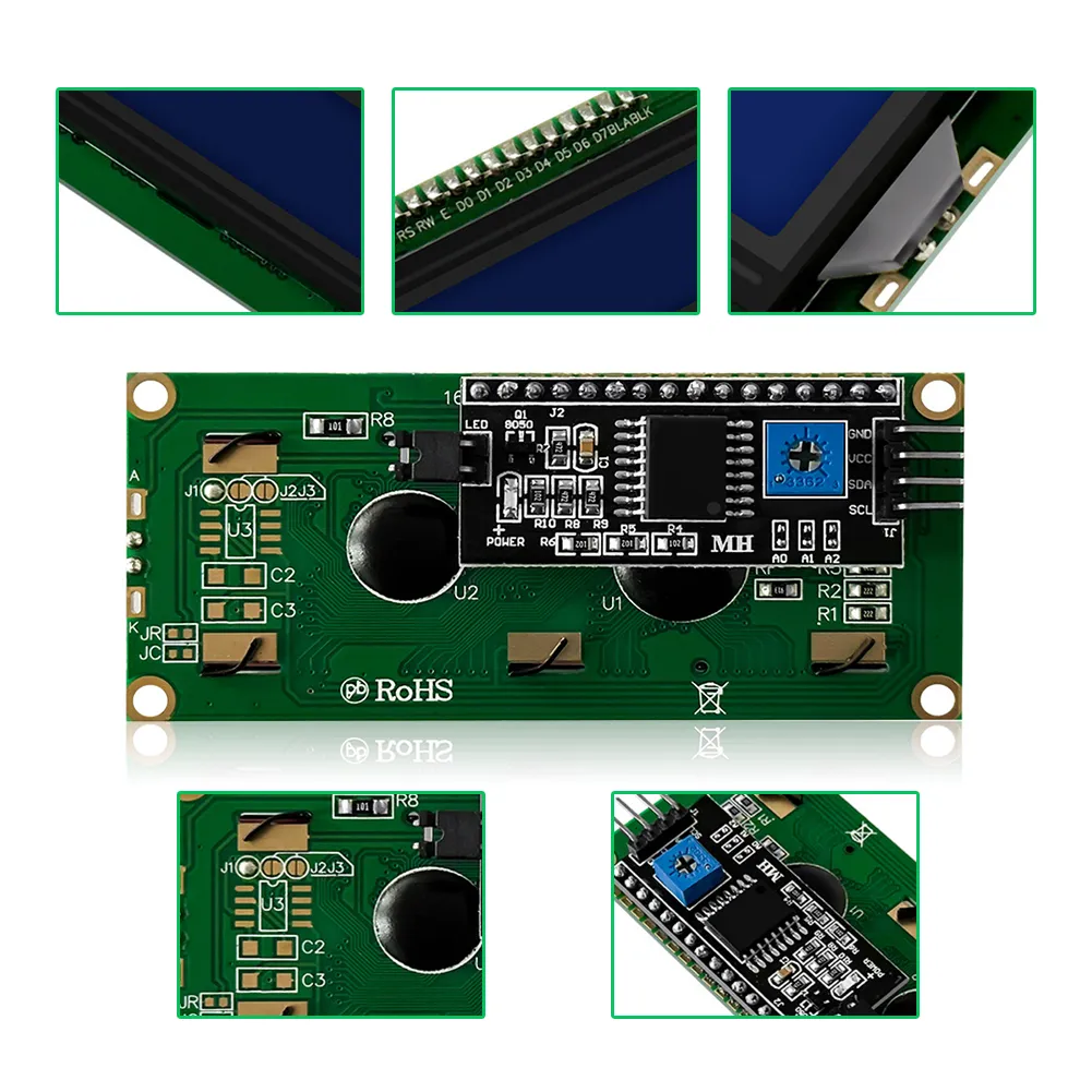 DHgate.com:5-Pack LCD1602 Module: 16x2 Character LCD Screen with ...