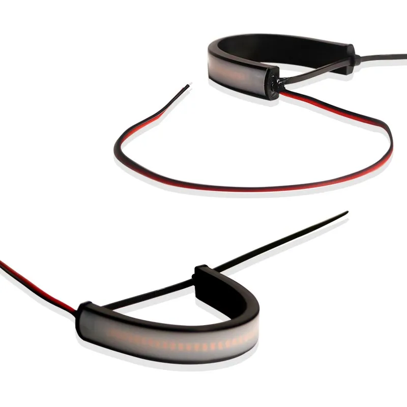 DHgate.com:iJDM Universal Wrap-Around Amber LED Turn Signal Strips for ...