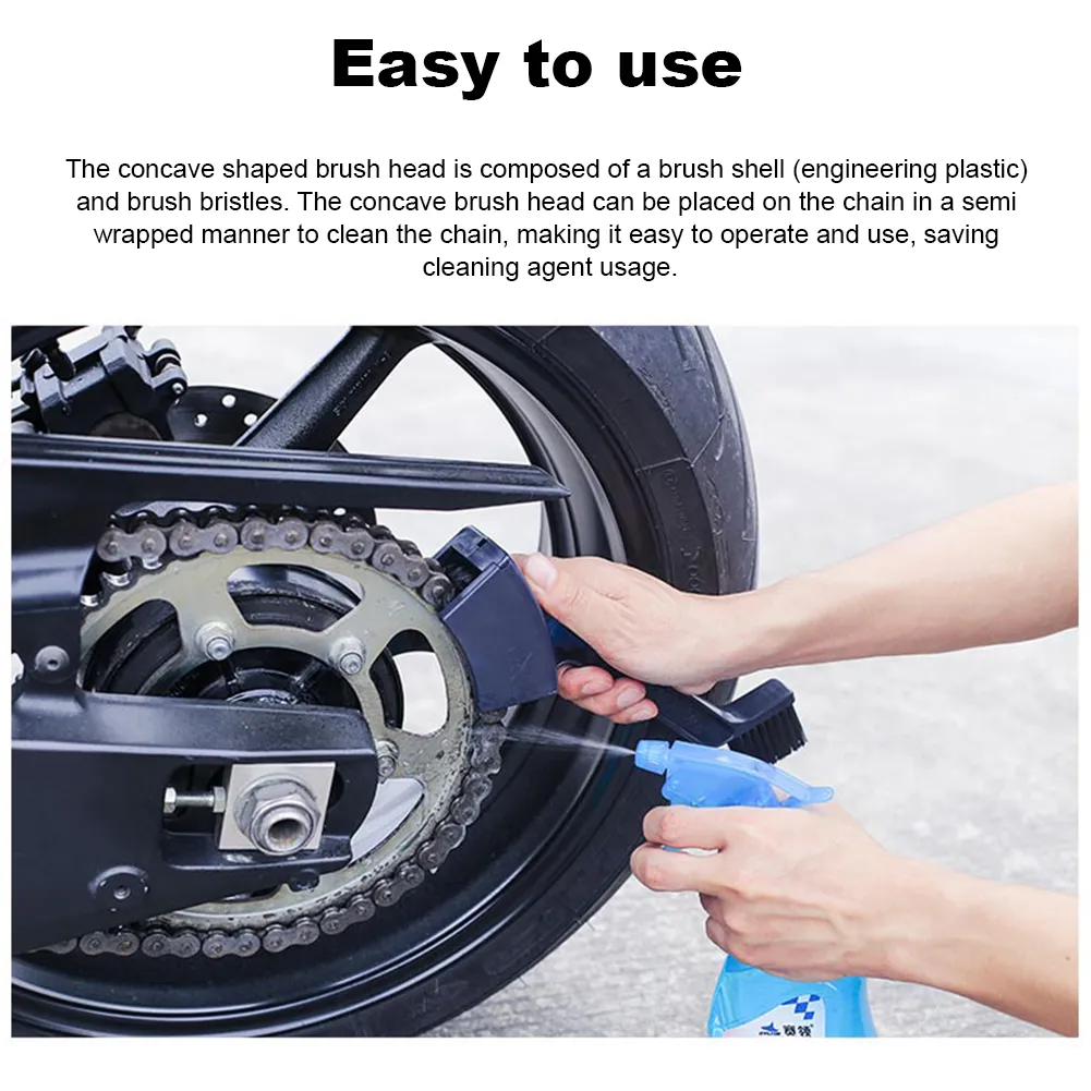 New Ultimate Motorcycle Chain Brush for Road and Mountain Bikes ...