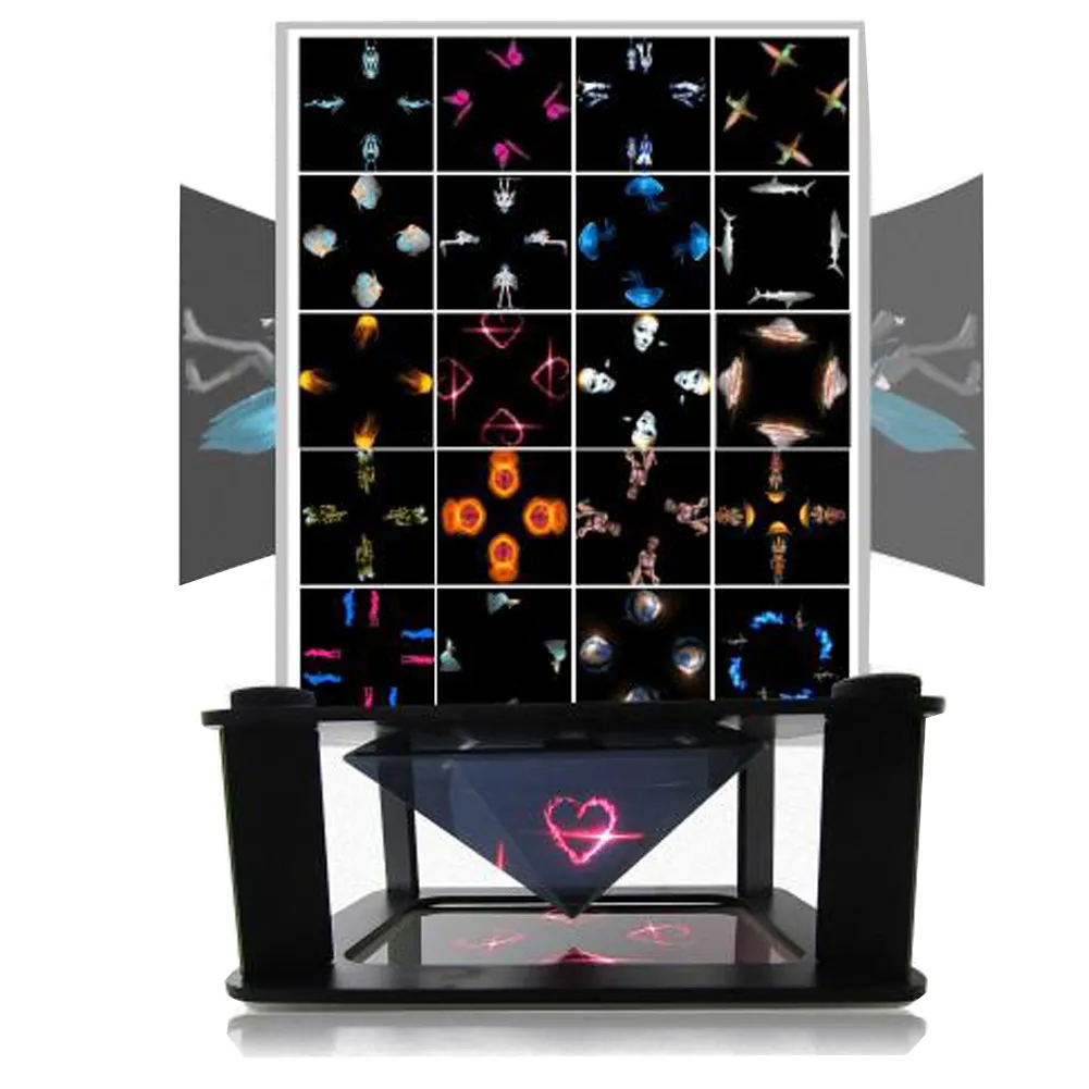 3D Holographic Mobile Phone portable display stand