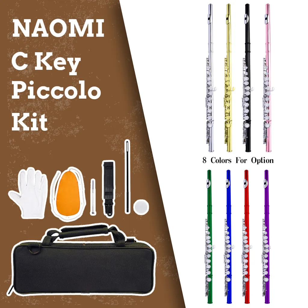 Piccolo Half Size Flutes In C Key Woodwind... From Ddmyjun, $204.4 ...