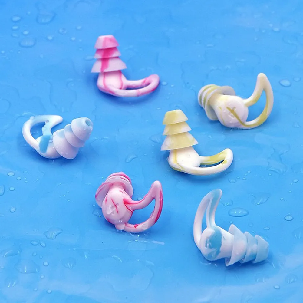 Soundproof Silicone Earplugs for Sleep, Noise Reduction, and Swimming 3 ...