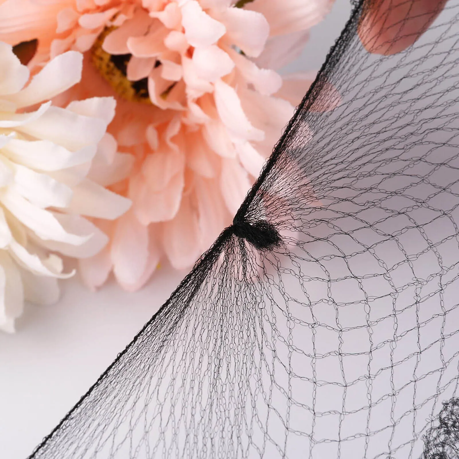 DHgate.com:200Pcs 20 Disposable Black Mesh Hair Nets, Individually ...