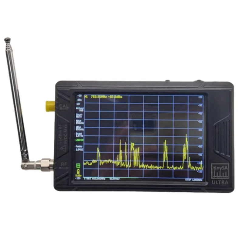 TinySA Ultra Spectrum Analyzer 4.0 Inch, Camii 100kHz-5