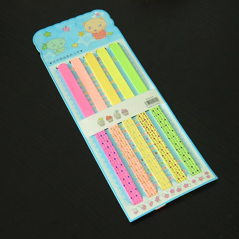 Colorful Star paper star strips - 50 Sheet Golden Fluorescent Folding ...