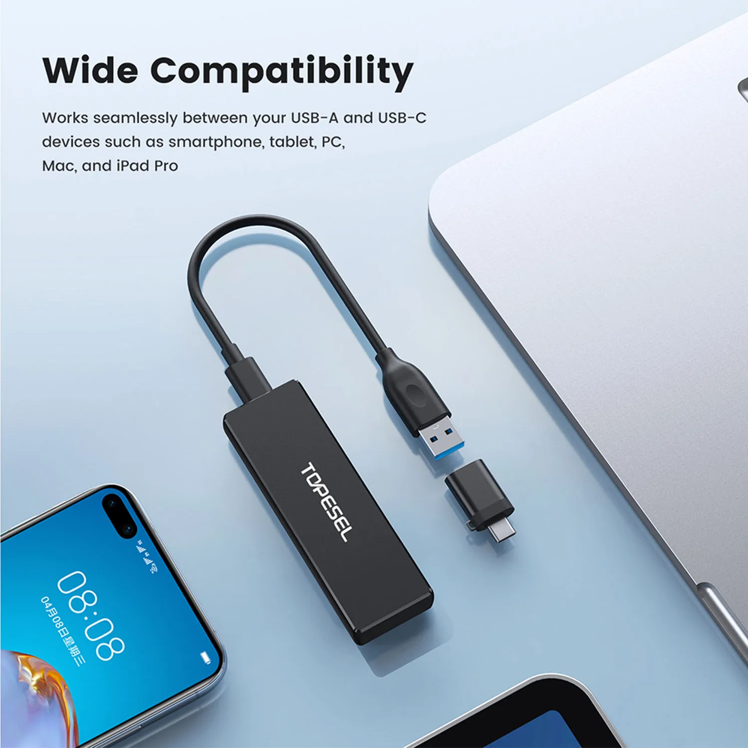 DHgate.com:TOPESEL 500GB-2TB Portable External SSD - High Speed Type-C ...