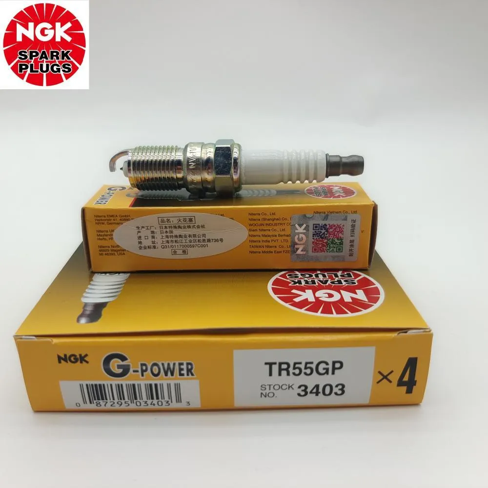 DHgate.com:4/6PCSOriginal NGK 3403 TR55GP Platinum Spark Plugs For ...
