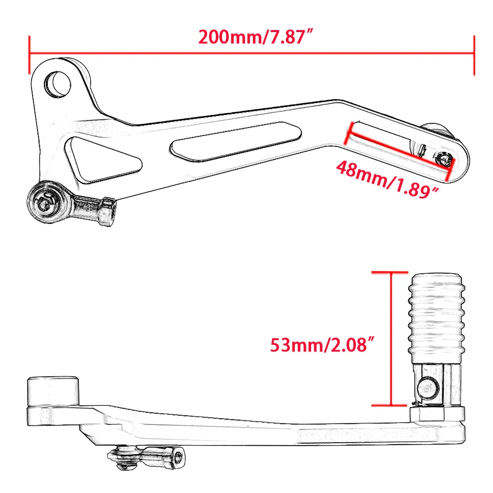 Suzuki DL1000 DL1050 Motorcycle Adjustable Brake Pedal Shift Lever Kit ...