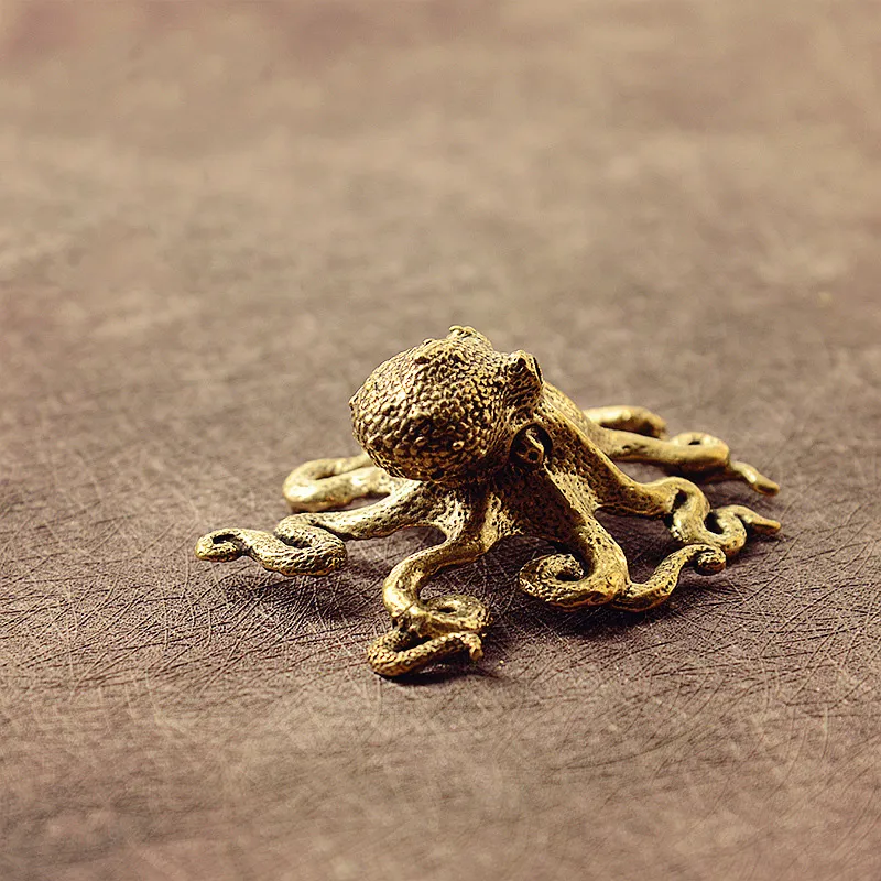 Small Octopus Statue Metal Brass Tea Pet Table... From Dh4402004, $17. ...