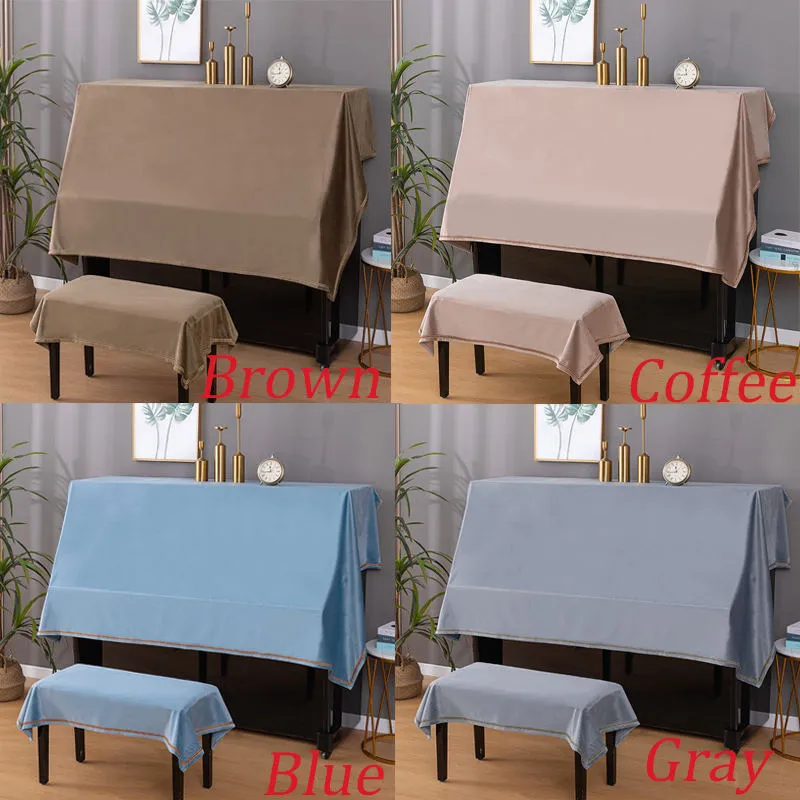 DHgate.com:Upright Piano Stool Cover | Solid Color Dustproof Keyboard ...