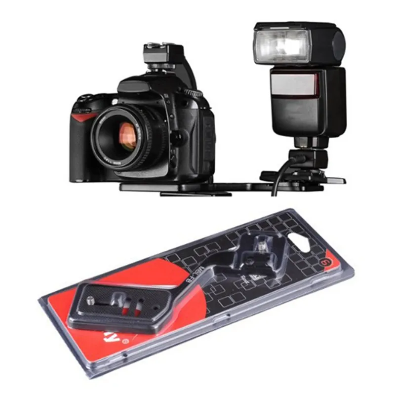 Manbily Vertical Flash Bracket Portable Multi-Functional Flash Bracket ...