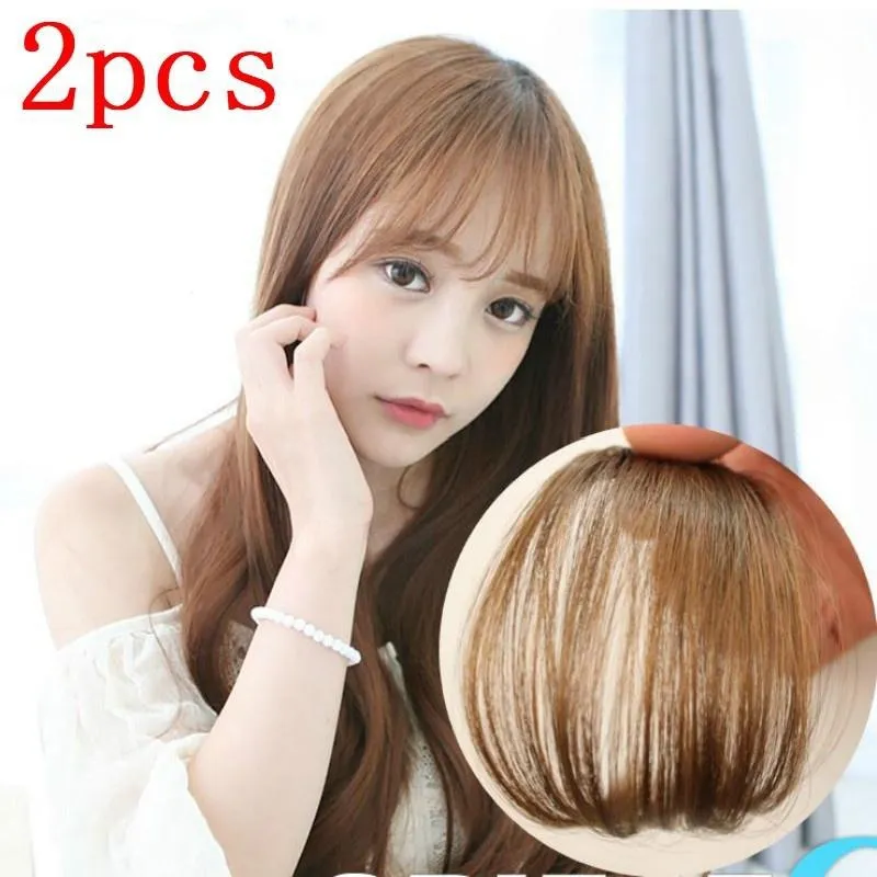 2024Invisible Seamless Hair Bangs - Thin Air Bangs for Women, Natural ...