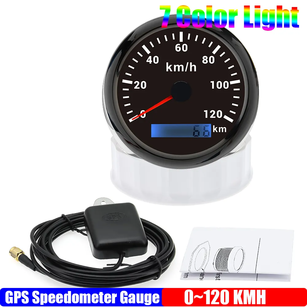 Gps Speedometer Car Gps Velometer 85mm Speedometer Km/h Knot Mph Dc932v ...