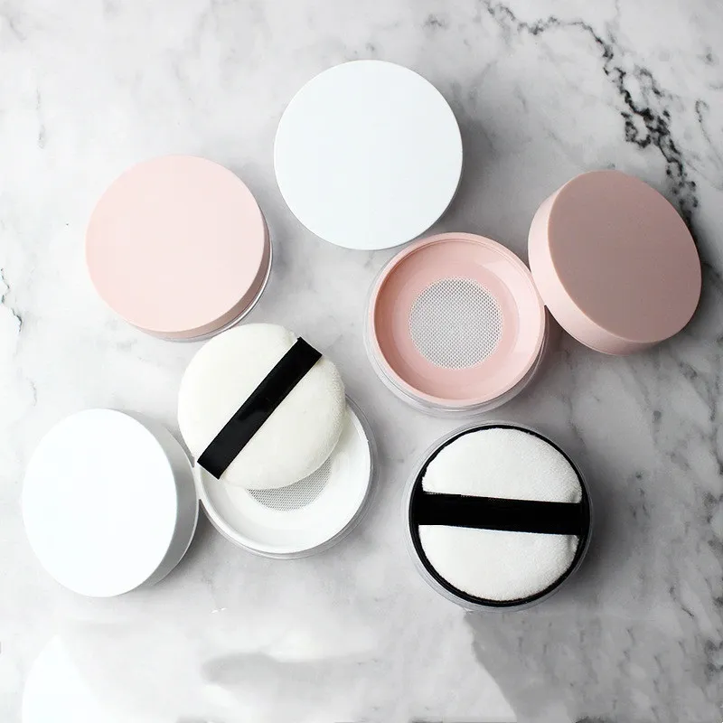 Portable Empty Refillable Makeup Jars - 20g Loose Powder Containers, 50 ...