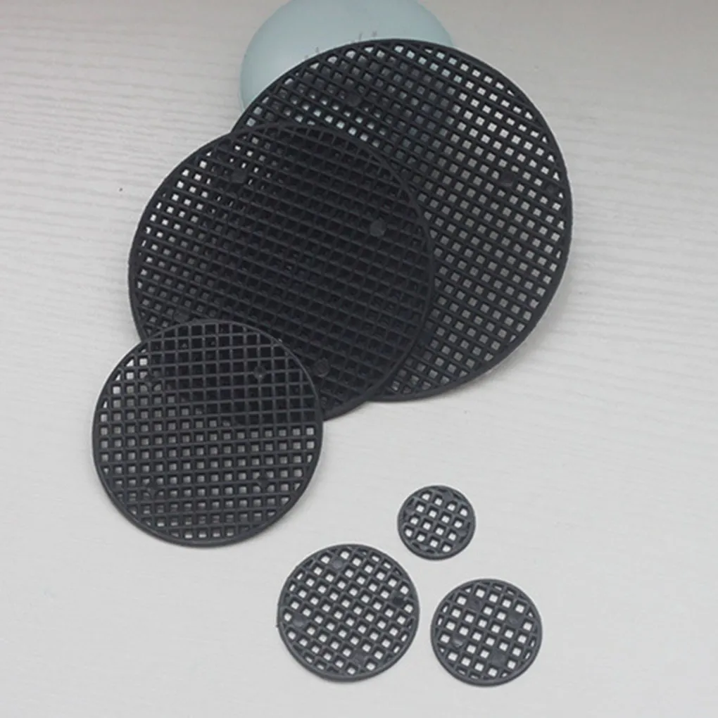 2024 Black Round Plastic Mesh Pot Net Pad Bonsai Bottom Mesh Pad from ...