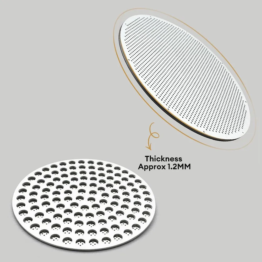 2024 Portafilter Coffee Filter Screen, Ultrafine Heat Mesh for Baristas ...