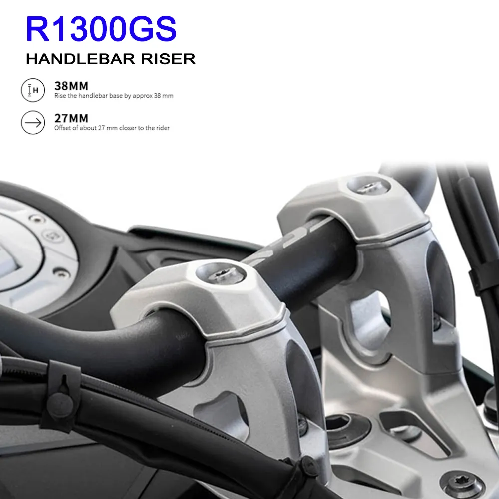 BMW R1300GS Motorcycle bmw r1200gs handlebar risers with Drag Handle ...
