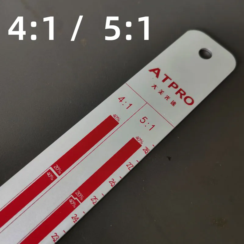 Wholesale Paint Blending Scale Aluminum Paint Stick Car Paint ...