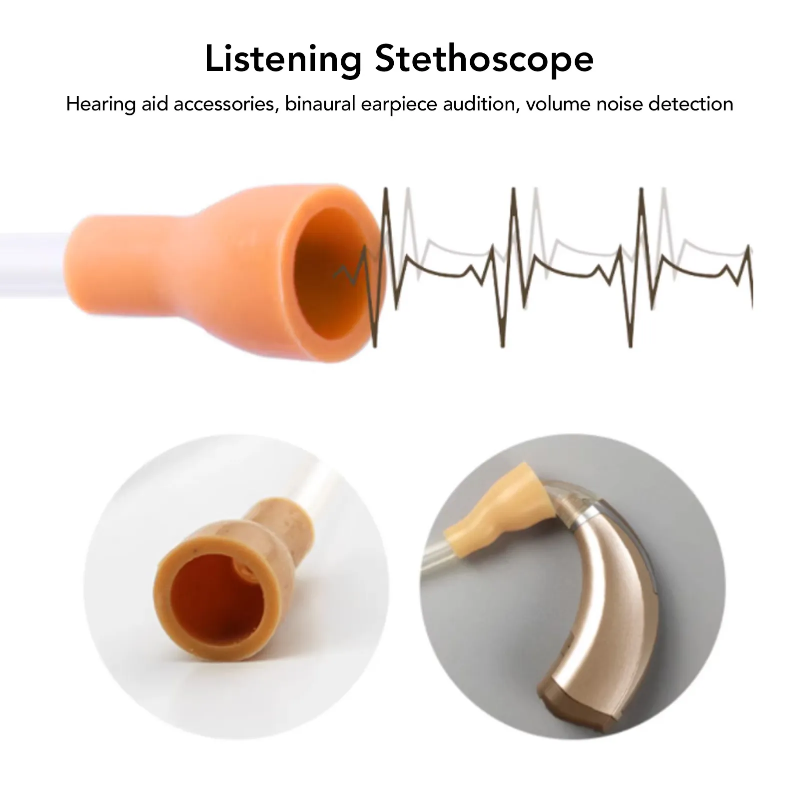 DHgate.com:Metal Binaural Listening Test Stethoscope: Precise Audio ...