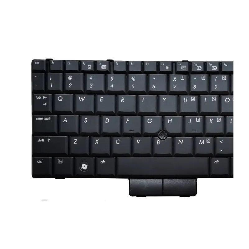 HP EliteBook Replacement Keyboard - Genuine Black Laptop Keyboard for HP EliteBook 2530 2530P ...
