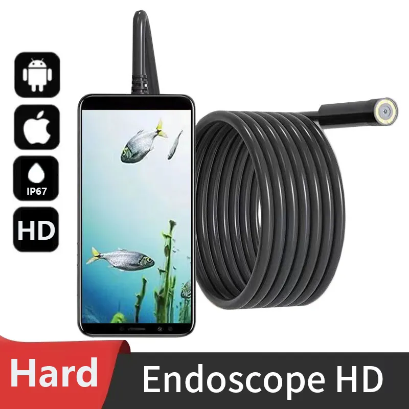 Hardwire Endoscope Camera for Fixed Shooting Angle and Long/Short Focal ...