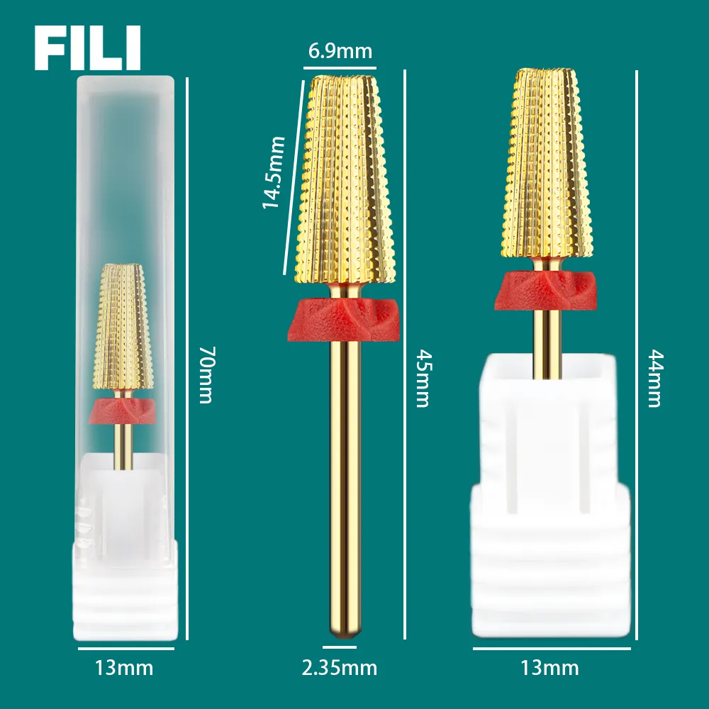 DHgate.com:5-in-1 Carbide Nail Drill Bit for Manicures, Pedicures, and ...