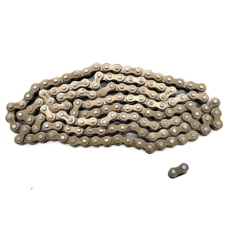 T8F 136L Heavy-Duty Chain with Spare Link for 47/49cc 2-Stroke ATV/Quad ...